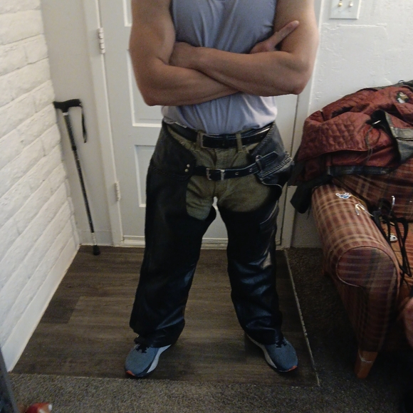 Pro-Rider | Accessories | Vintage Rider Preium Black Pro Rider Chaps ...